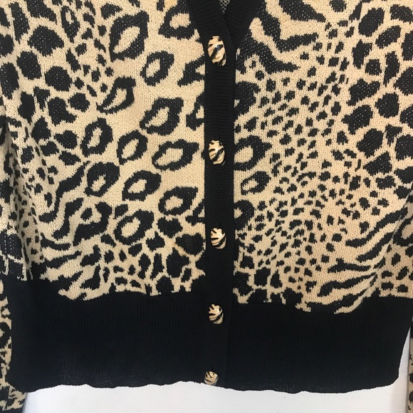 St. John Collection | Sweaters | St John Collection Marie Gray Animal ...